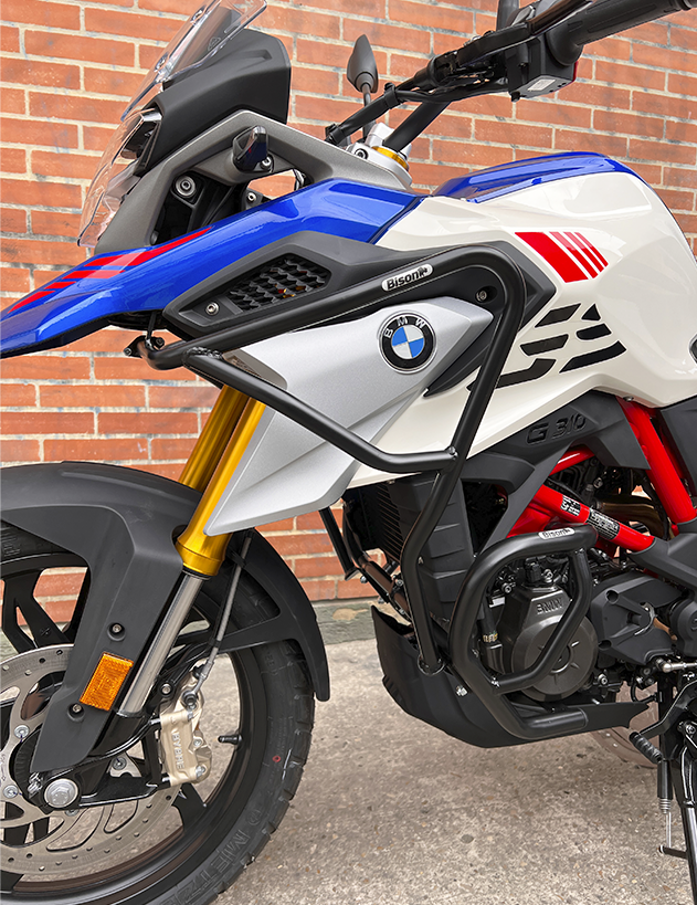 DEFENSA MOTOR BMW G 310 GS (ALTA Y BAJA) – MALETAS BISON